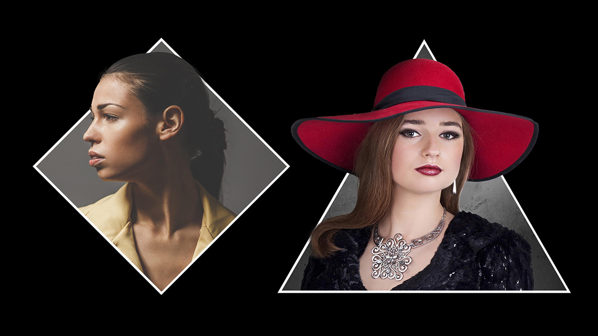 Plaats foto in vorm (met pop-out effect) in Adobe Photoshop