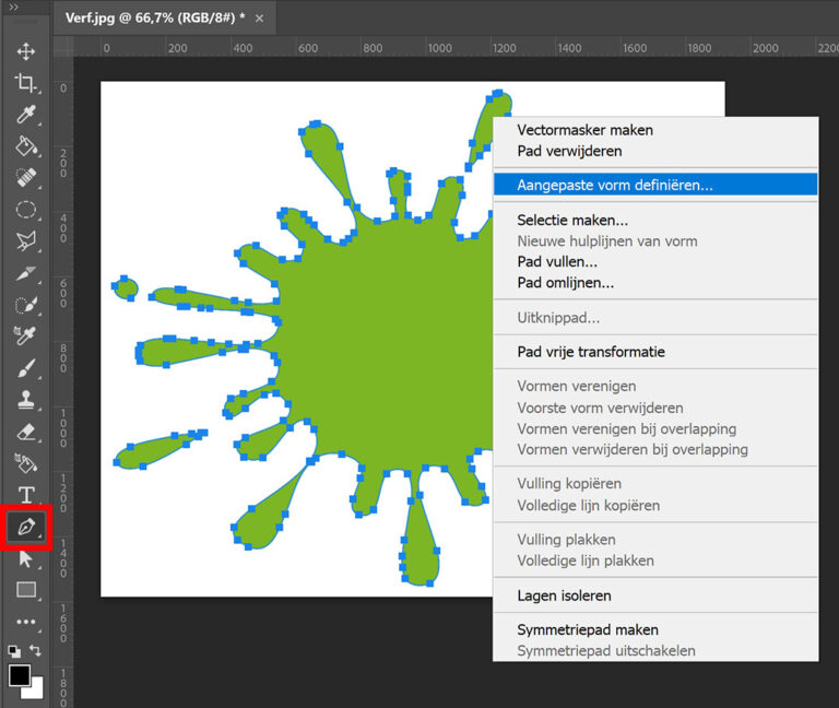 Zelf vormen creëren in Adobe Photoshop - Edit with Kim