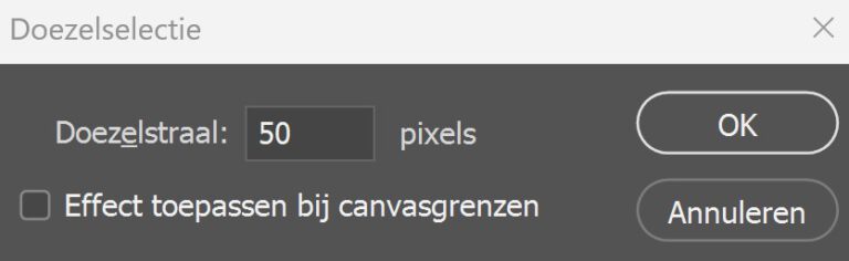 Randen van foto vervagen in Photoshop - Edit with Kim