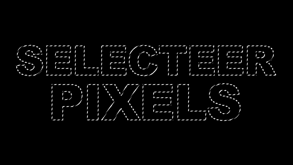 Selecteer pixels uit laag in Photoshop - Edit with Kim