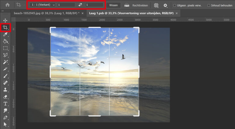 Wazige foto rand maken in Photoshop - Edit with Kim