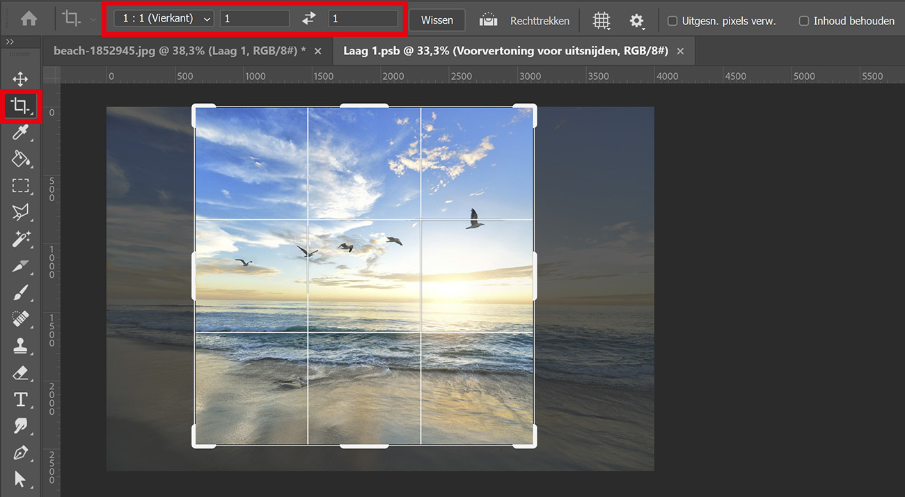 Wazige foto rand maken in Photoshop - Edit with Kim