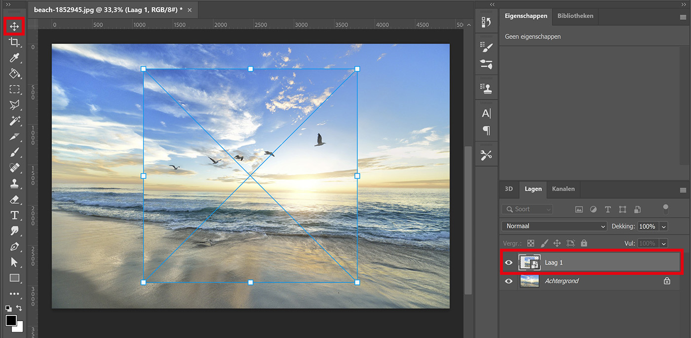 Wazige foto rand maken in Photoshop - Edit with Kim