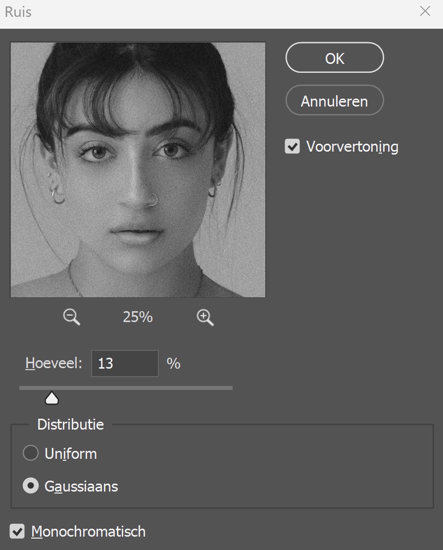 Portret kleuren met verloop in Photoshop - Edit with Kim