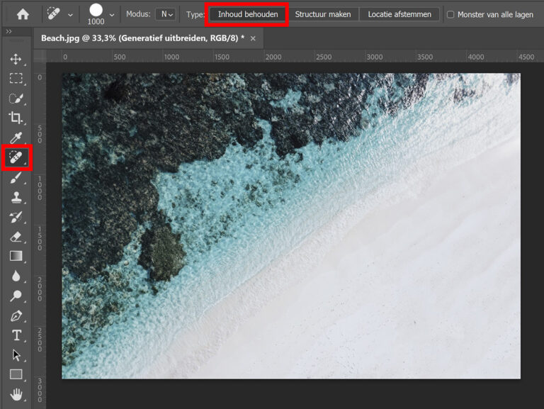 Verticale foto horizontaal maken (Photoshop) - Edit with Kim